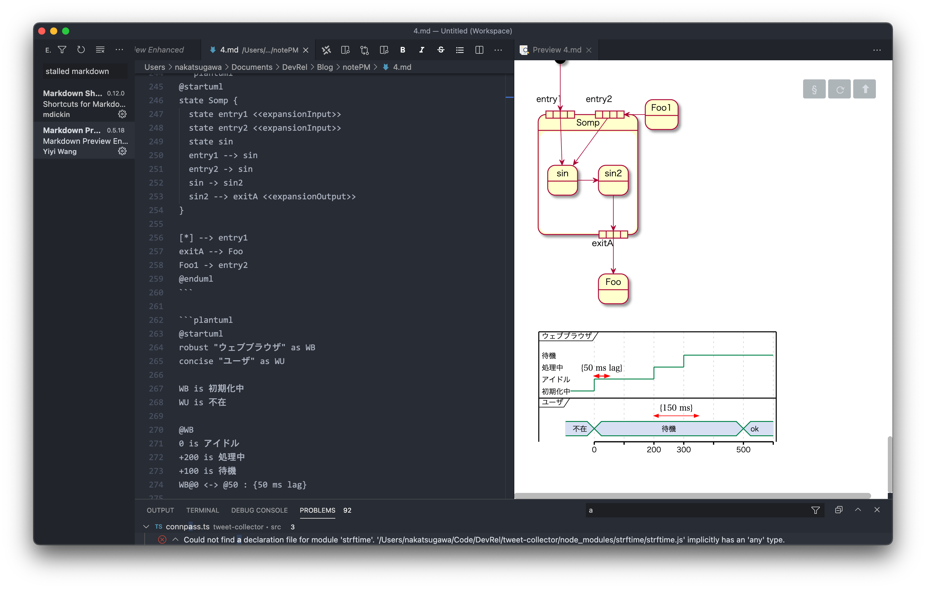 【2025年版】MarkdownでUMLが使えるエディタ・Webサービス おすすめ11選！ - NotePM